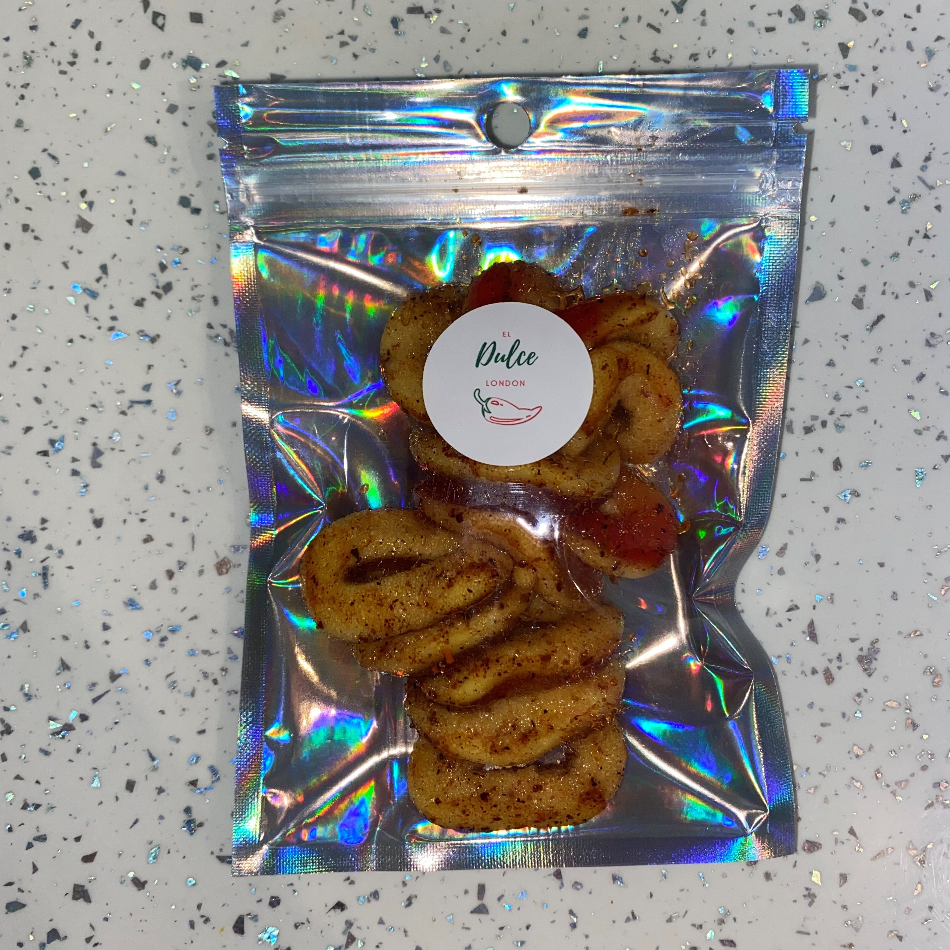 Chamoy & Tajin Peach Rings – El Dulce London